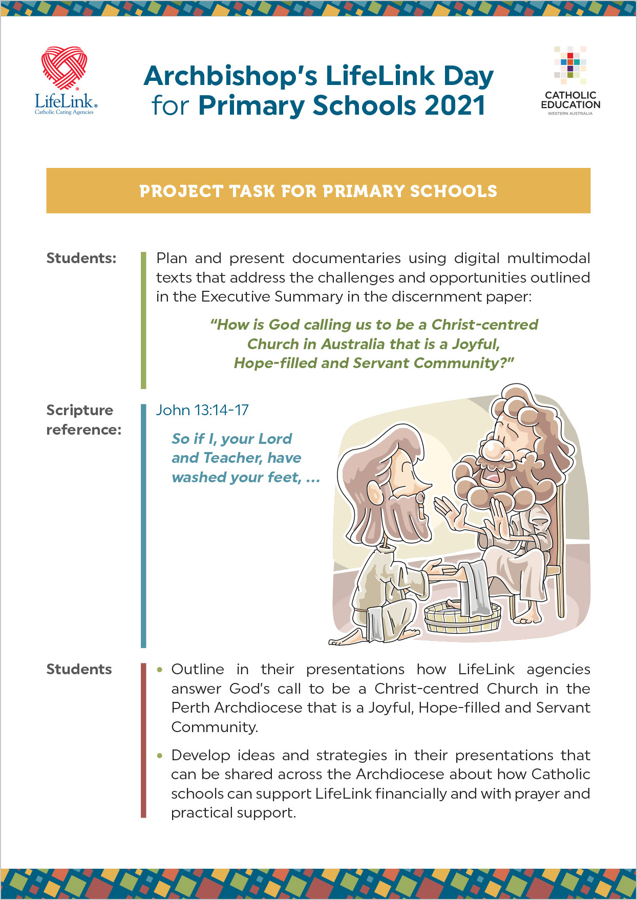 For LifeLink Day this year, schools and students were invited to create ...